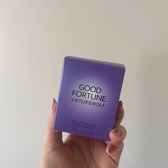 Viktor & Rolf | Other | Viktor Rolf Good Fortune Candle In Purple Box ...